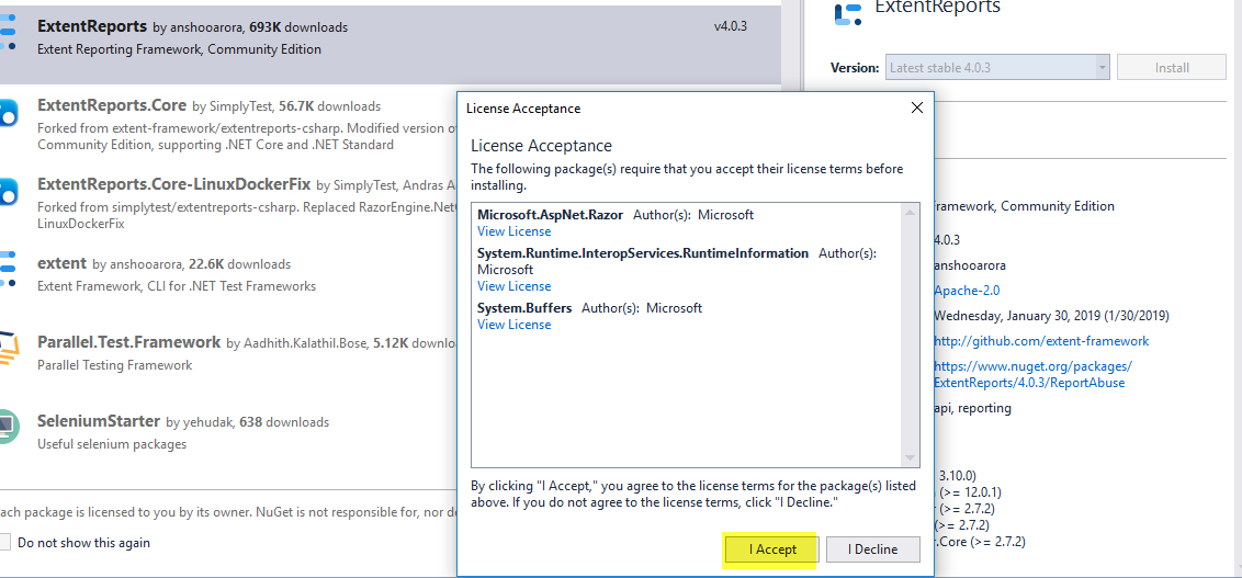 RONY BARUA Selenium C# How to Generate Extent Reports